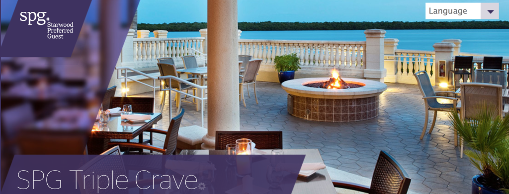 Latest Starwood Promotion: SPG Triple Crave - Points Miles & Martinis
