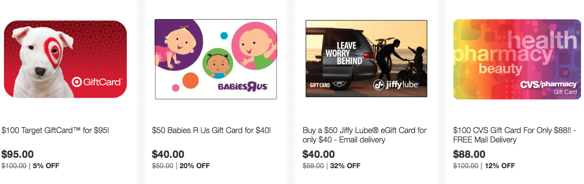 Up To 20% Off Discounted Gift Cards! - Points Miles & Martinis