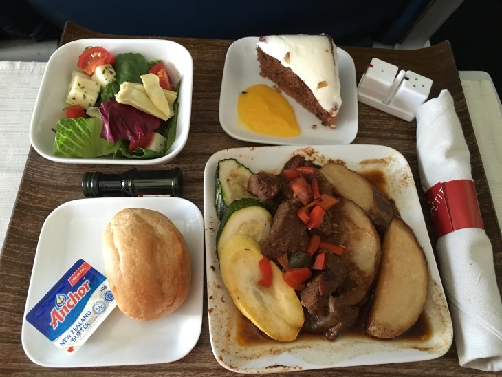 Delta First Class Meal Update - New Meal - Points Miles & Martinis