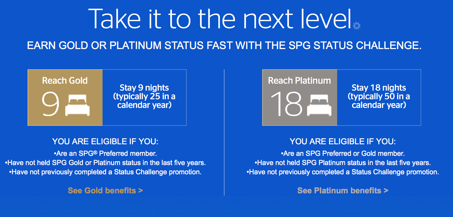 New Earn Starwood Status Faster!