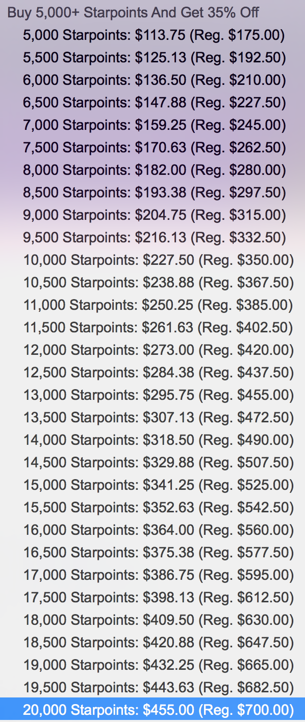 How To Save Save 35% On SPG Starpoints - Points Miles & Martinis