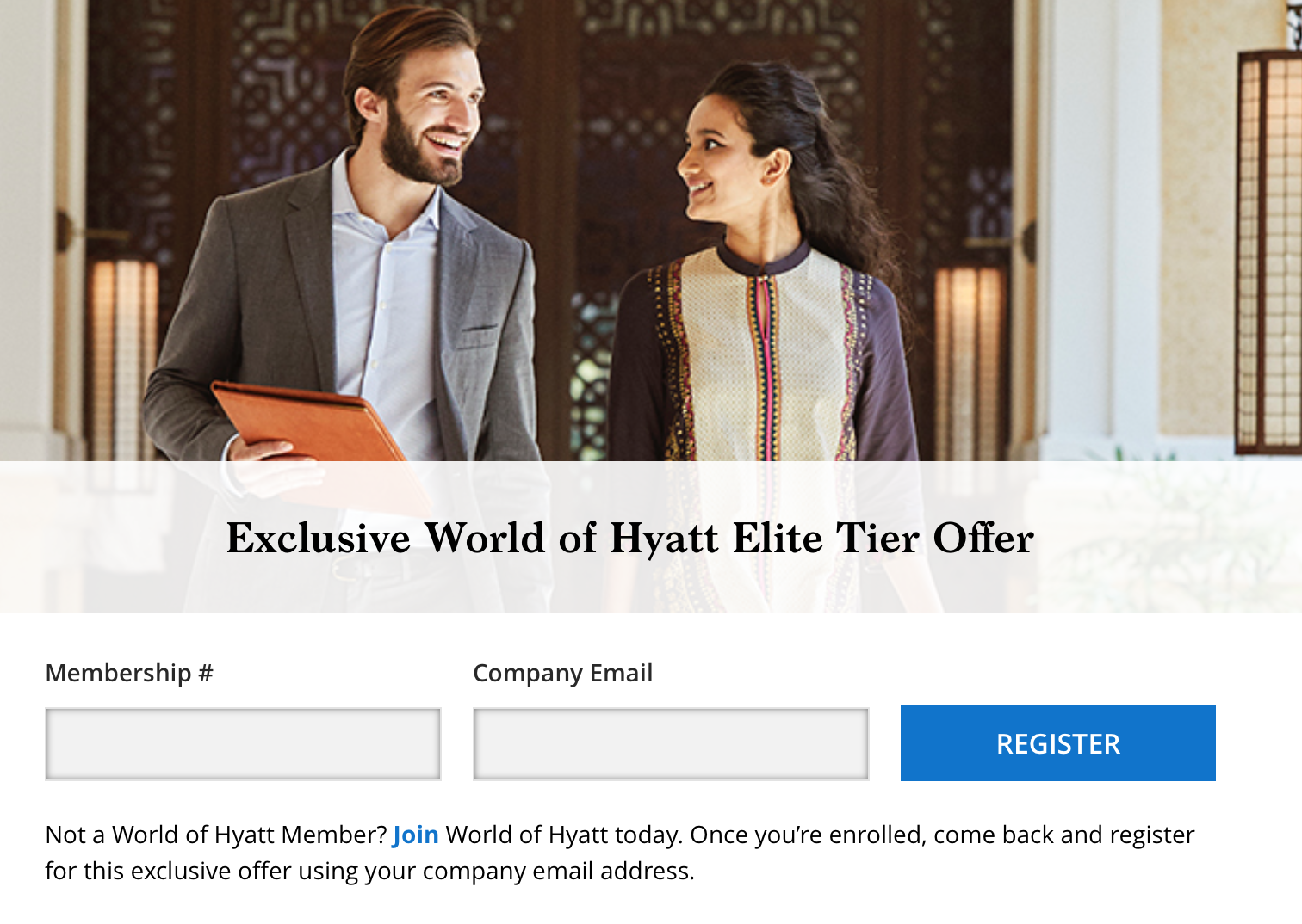 Hyatt Fast Track Offer