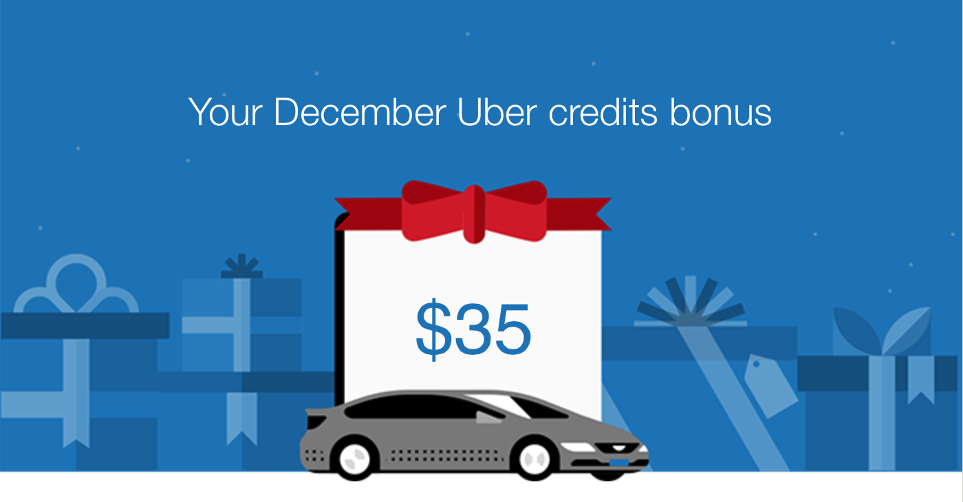 $35 in Uber Credits for Amex Platinum Cardholders in December - Points ...