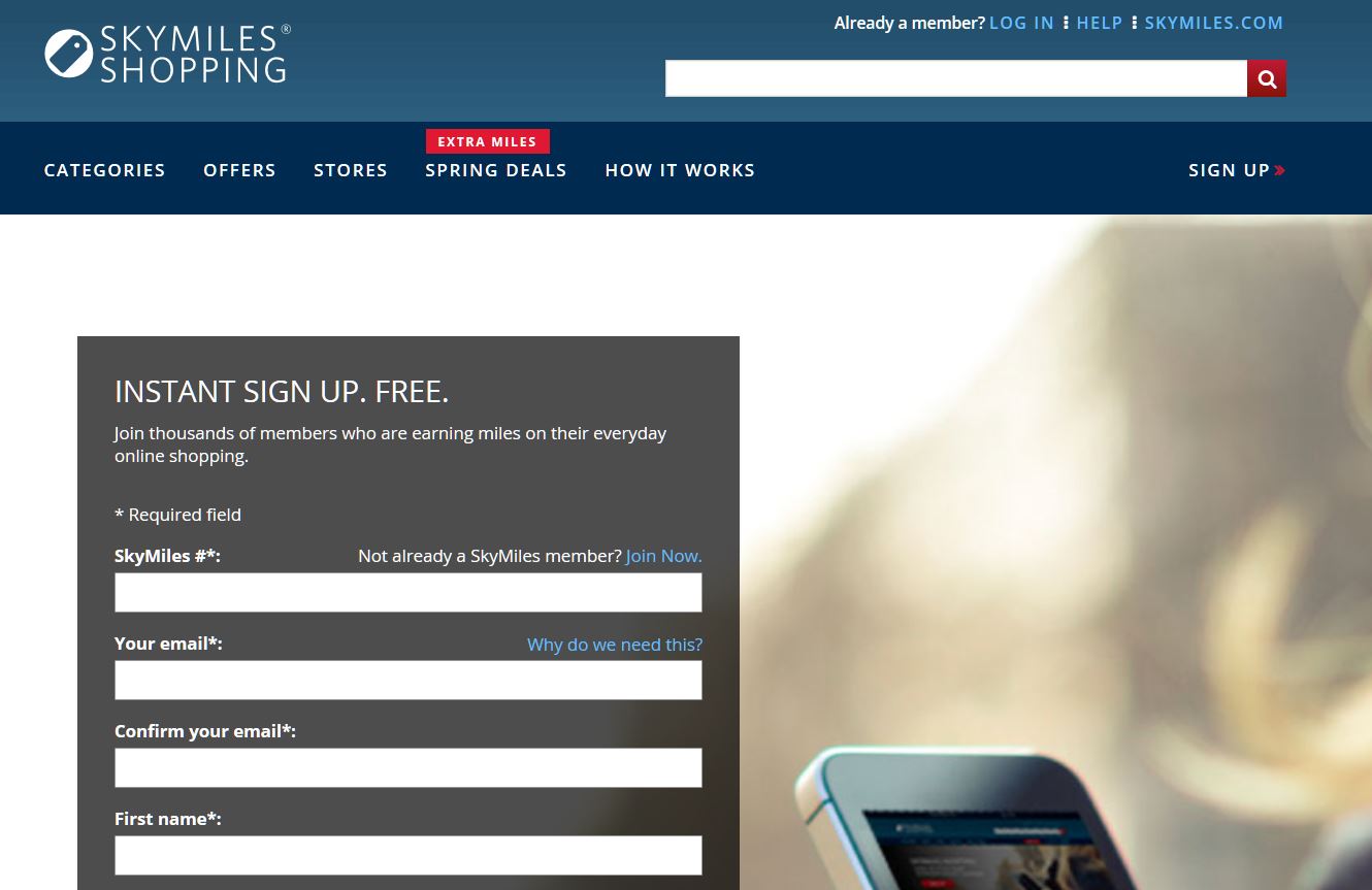 SkyMiles Shopping, How to Earn Bonus Delta SkyMiles - Points Miles ...