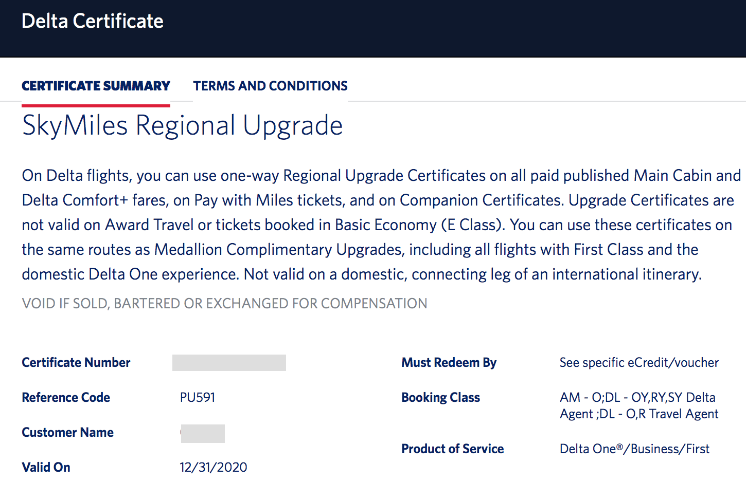 Delta Extending Upgrade Certificates, Companion Certificates and More ...